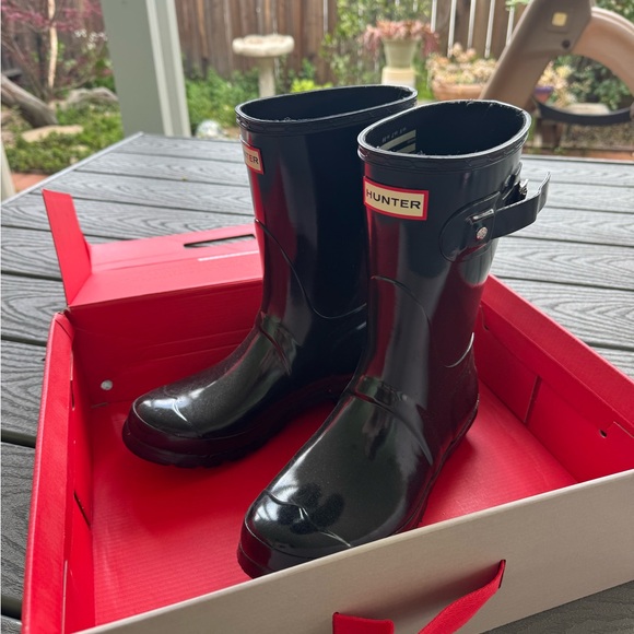 Hunter | Shoes | Hunter Black Rain Boots | Poshmark